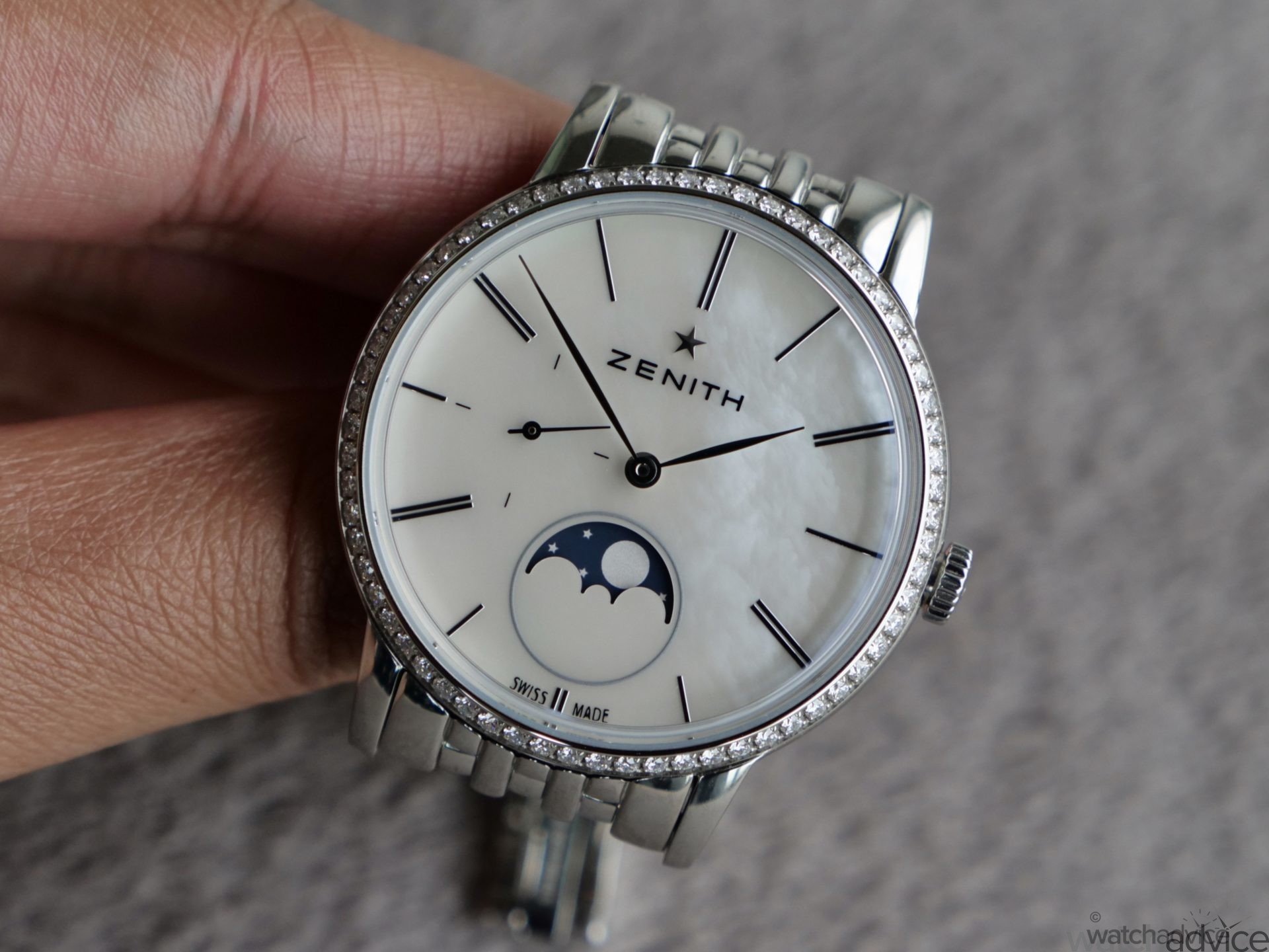 Zenith Elite Lady MoonPhase Review - Watch Advice