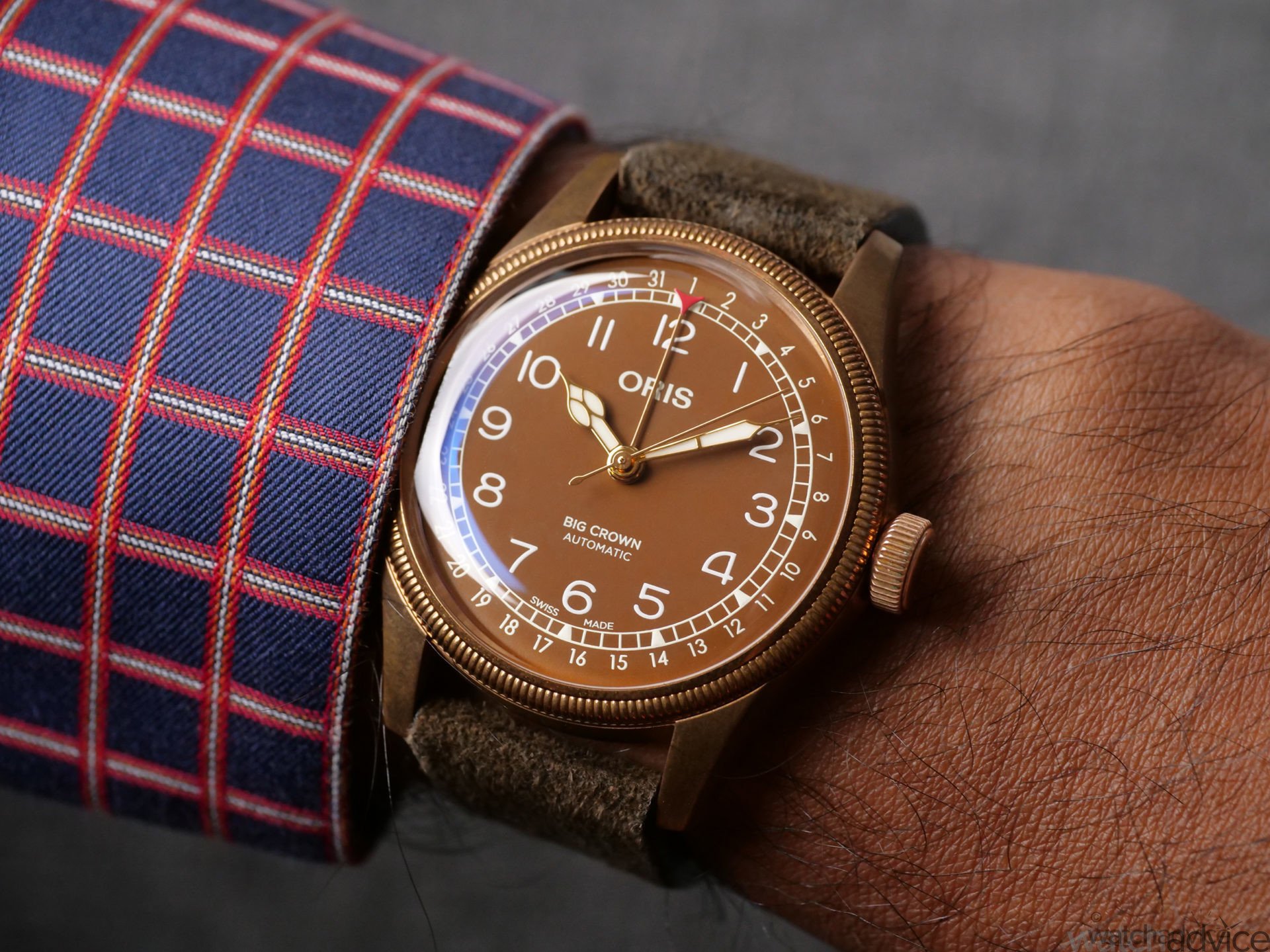 Oris Big Crown Bronze Pointer Date Review - Watch Advice