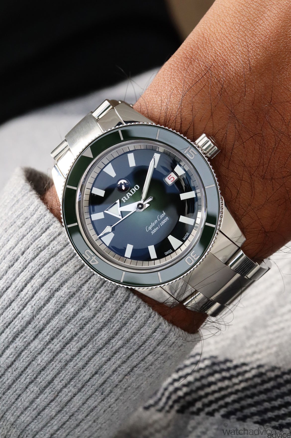 Rado Captain Cook Green Dial Review - Watch Advice