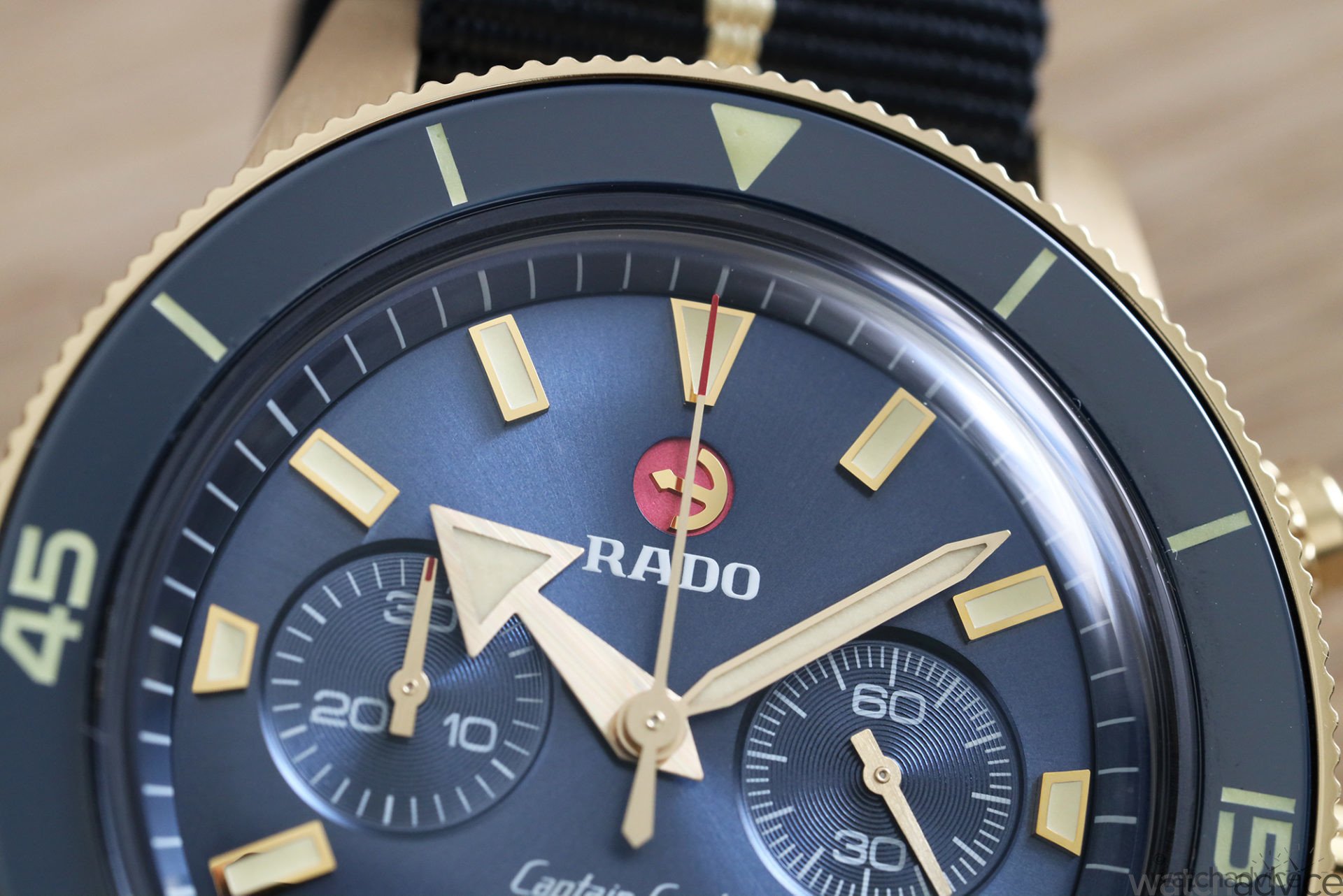 Rado Captain Cook Automatic Chronograph Bronze Hands-on Review - Watch ...