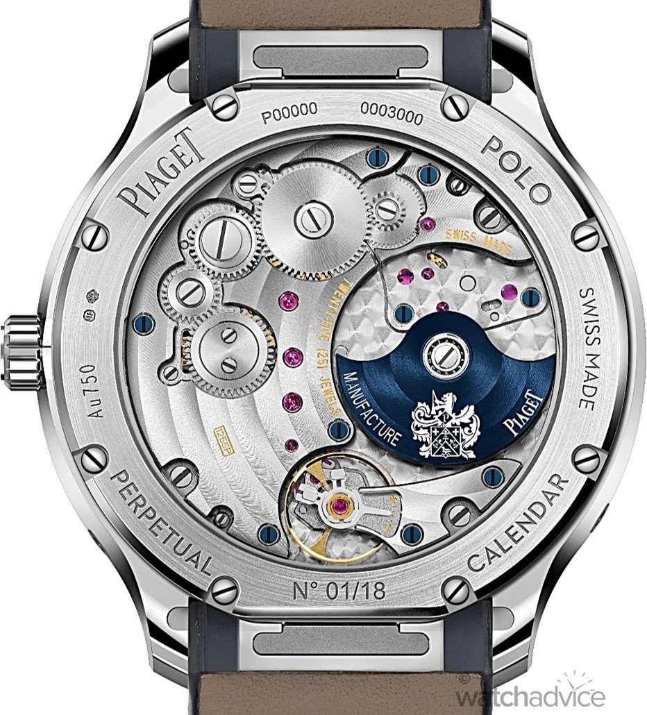 Piaget Adds Two New Perpetual Calendars To Their Polo Collection - Rose ...