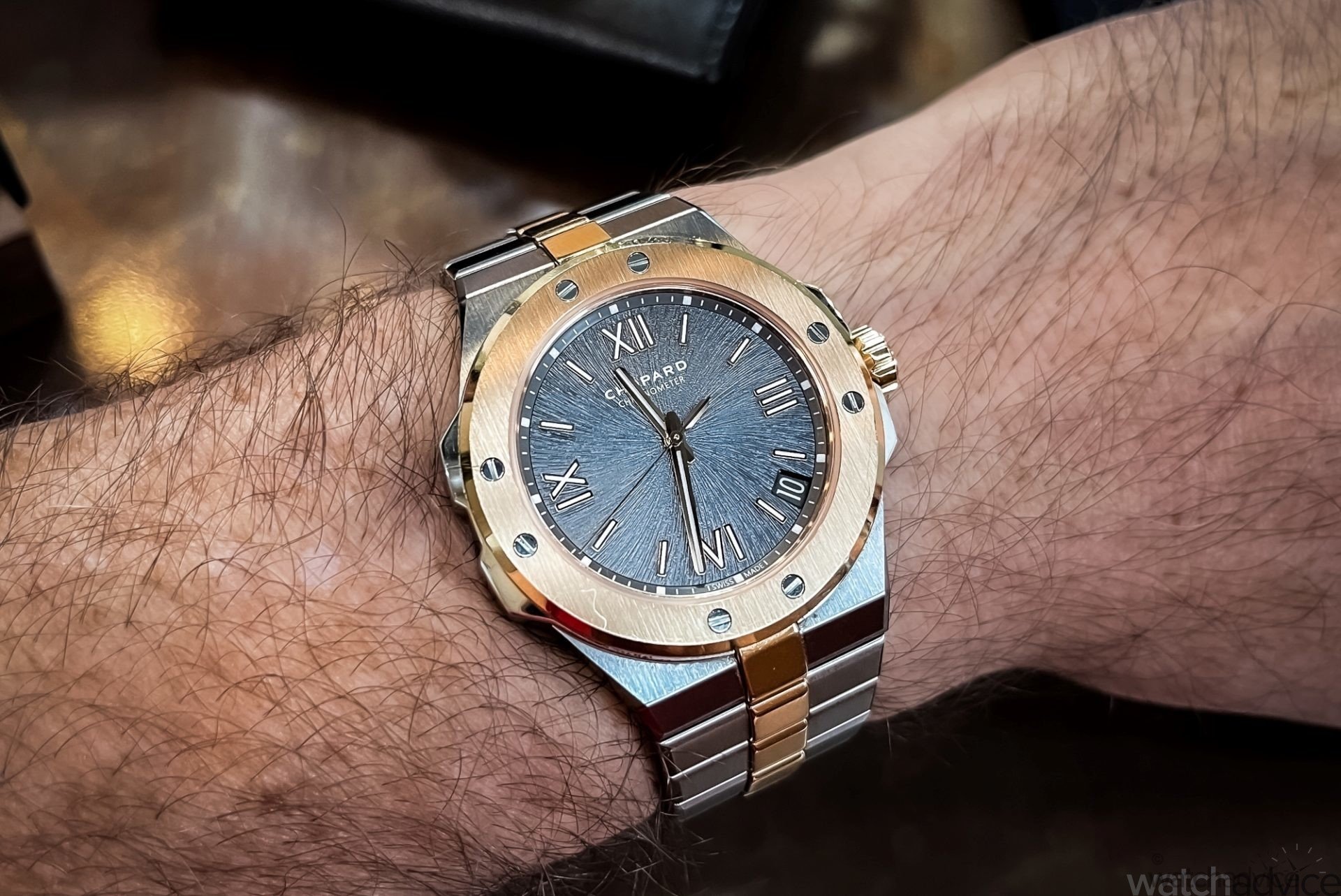 Hands On With The Chopard Alpine Eagle 41 In Ethical Rose Gold & Lucent Steel - Watch Advice