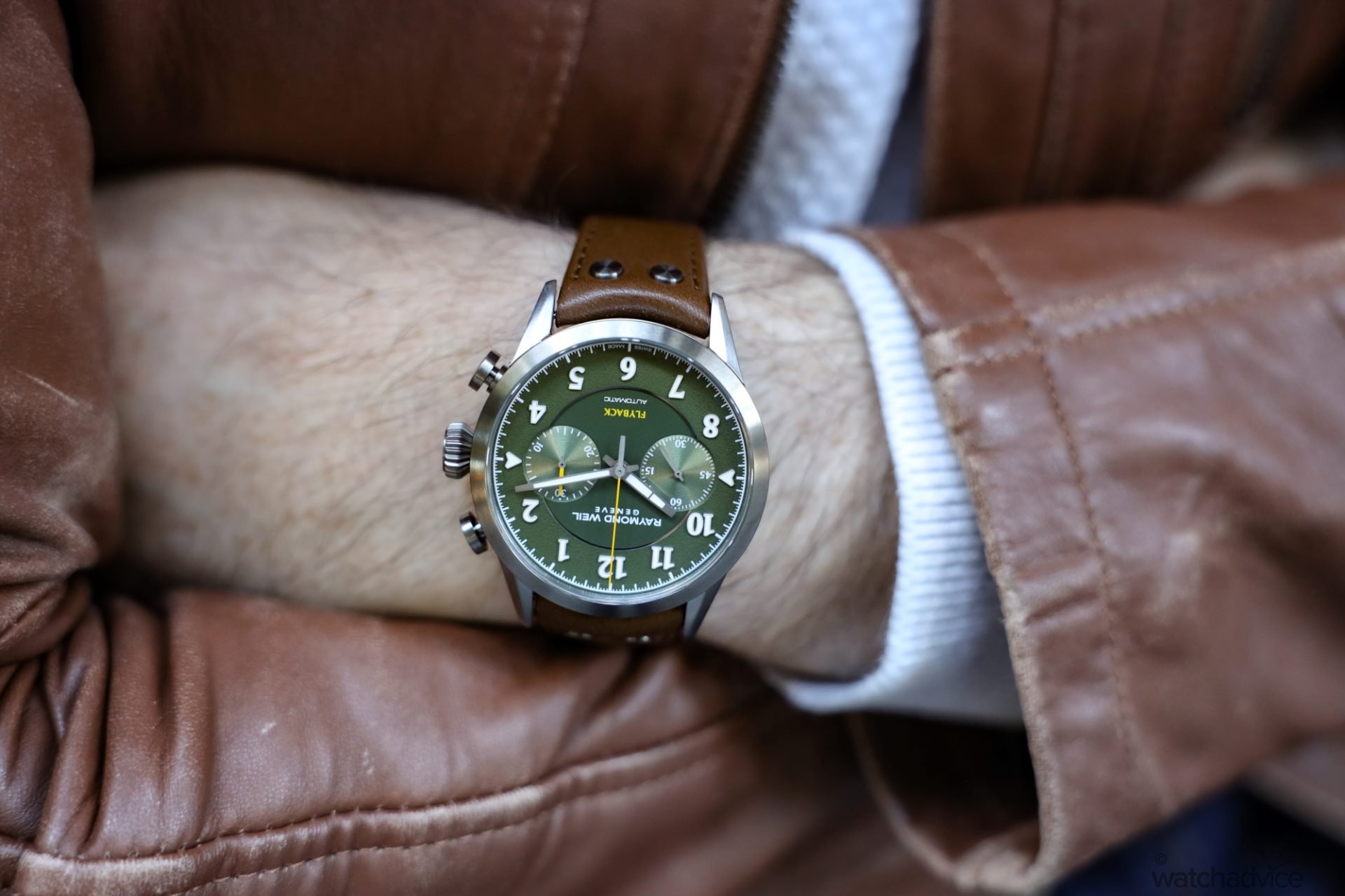 Hands On With The New Raymond Weil Pilot Flyback Chronograph - A Modern ...