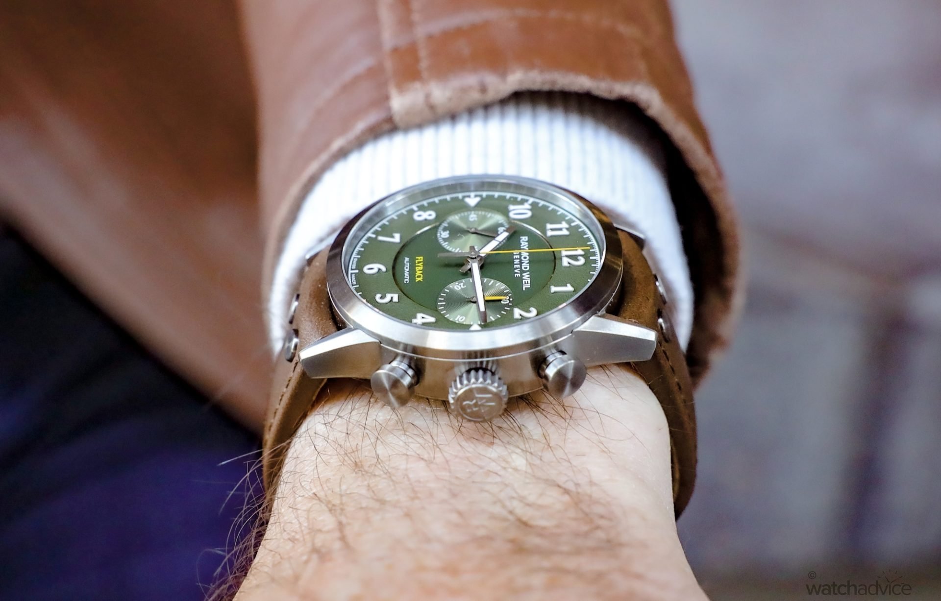 Hands On With The New Raymond Weil Pilot Flyback Chronograph - A Modern ...
