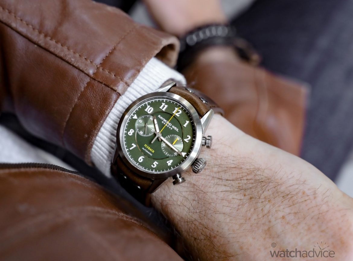 Hands On With The New Raymond Weil Pilot Flyback Chronograph - A Modern ...