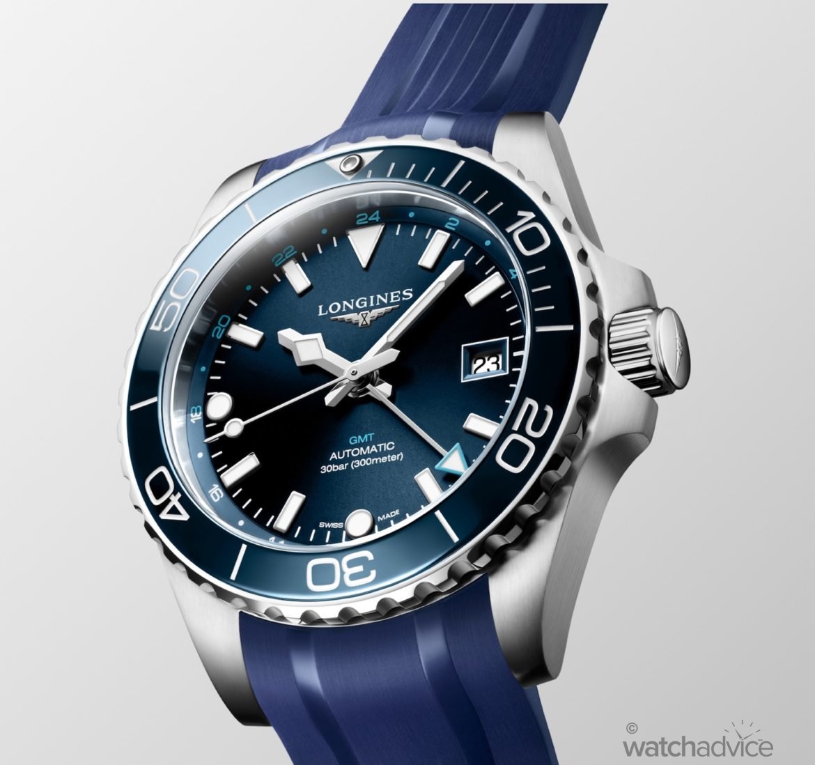 Longines Launches Their New HydroConquest, This Time With A GMT ...