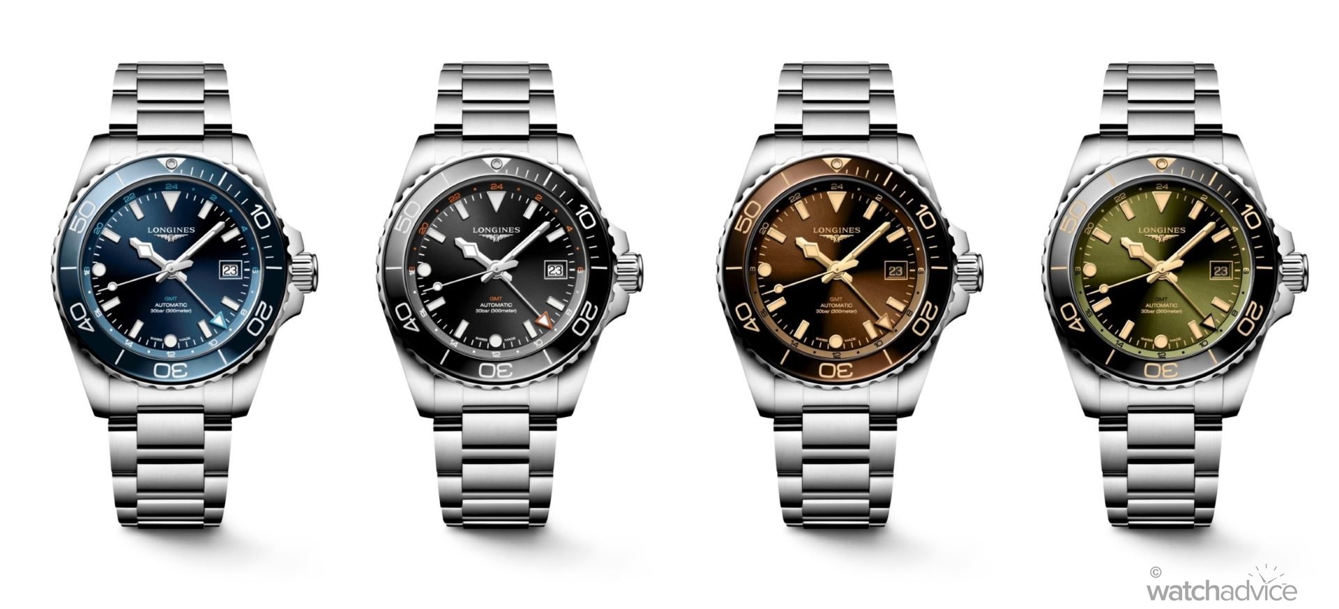 Longines Launches Their New HydroConquest, This Time With A GMT ...