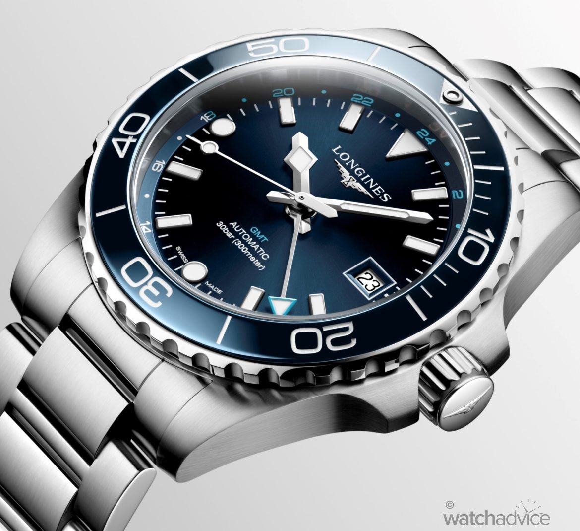 Longines Launches Their New HydroConquest, This Time With A GMT Function & 4 Colour Variants ...