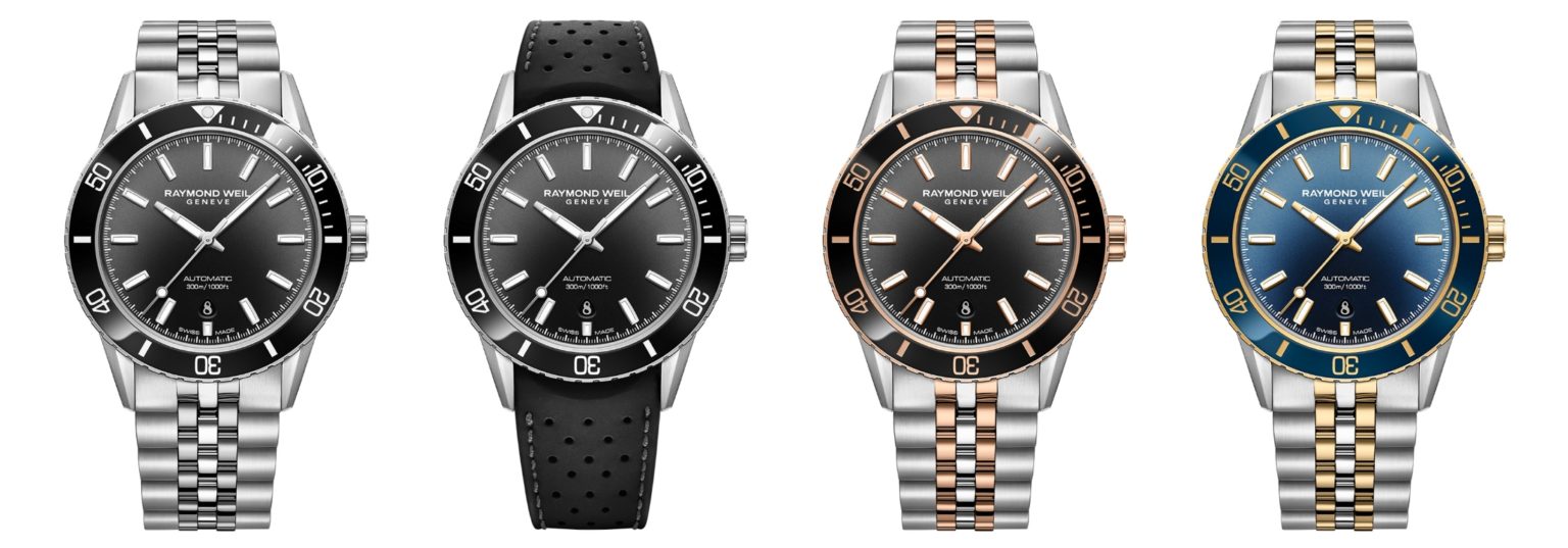 Raymond Weil Makes A Splash With Their New Freelancer Diver - Watch Advice