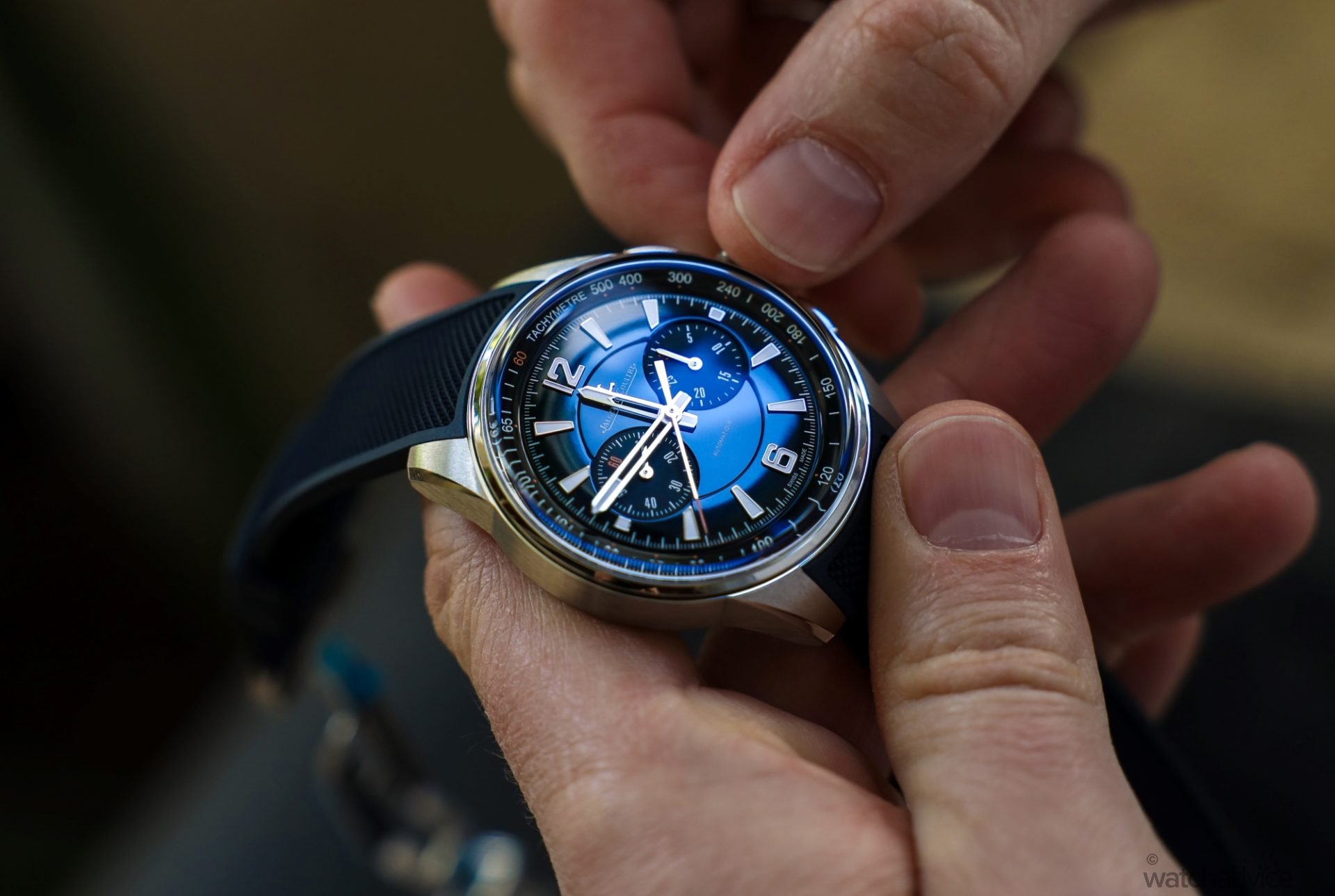 REVIEW: Hands On With The New Jaeger-LeCoultre Polaris Chronograph ...