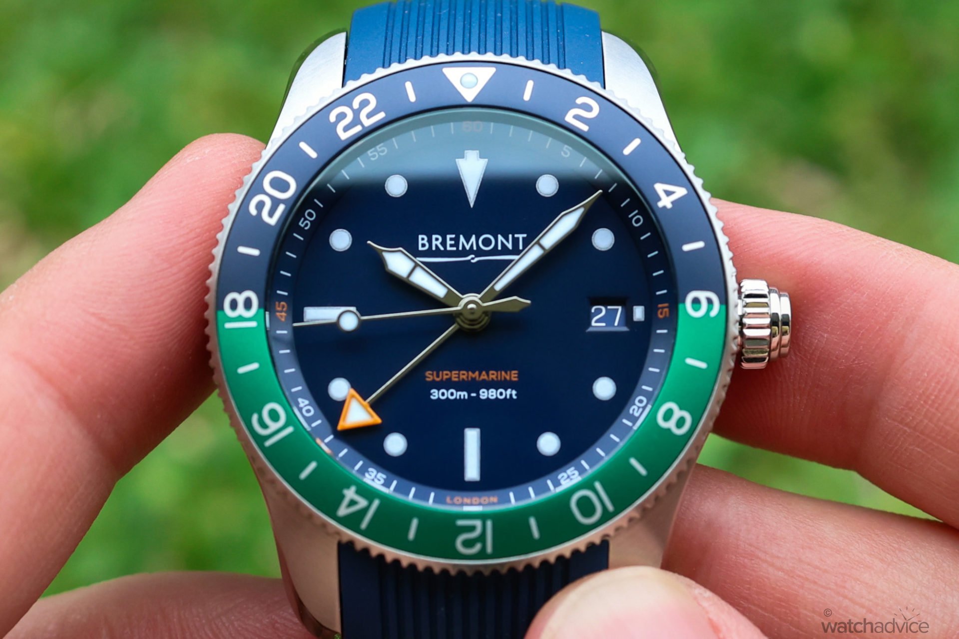 REVIEW: Hands On With The New Bremont Supermarine GMT Diver - Watch Advice