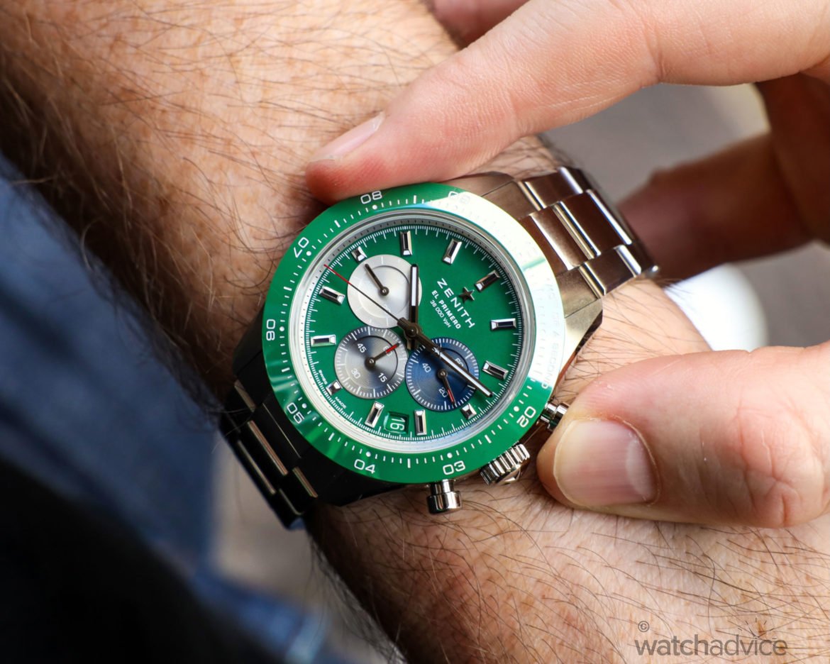 INITIAL THOUGHTS: Zenith Goes Green With The New Chronomaster Sport ...