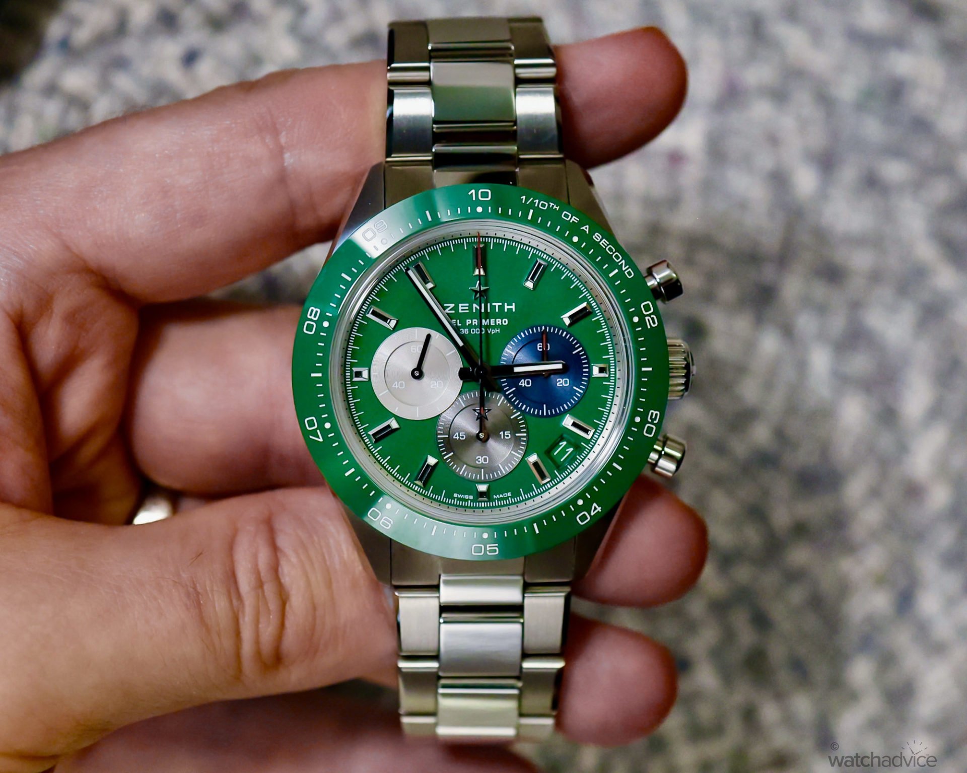 INITIAL THOUGHTS: Zenith Goes Green With The New Chronomaster Sport ...