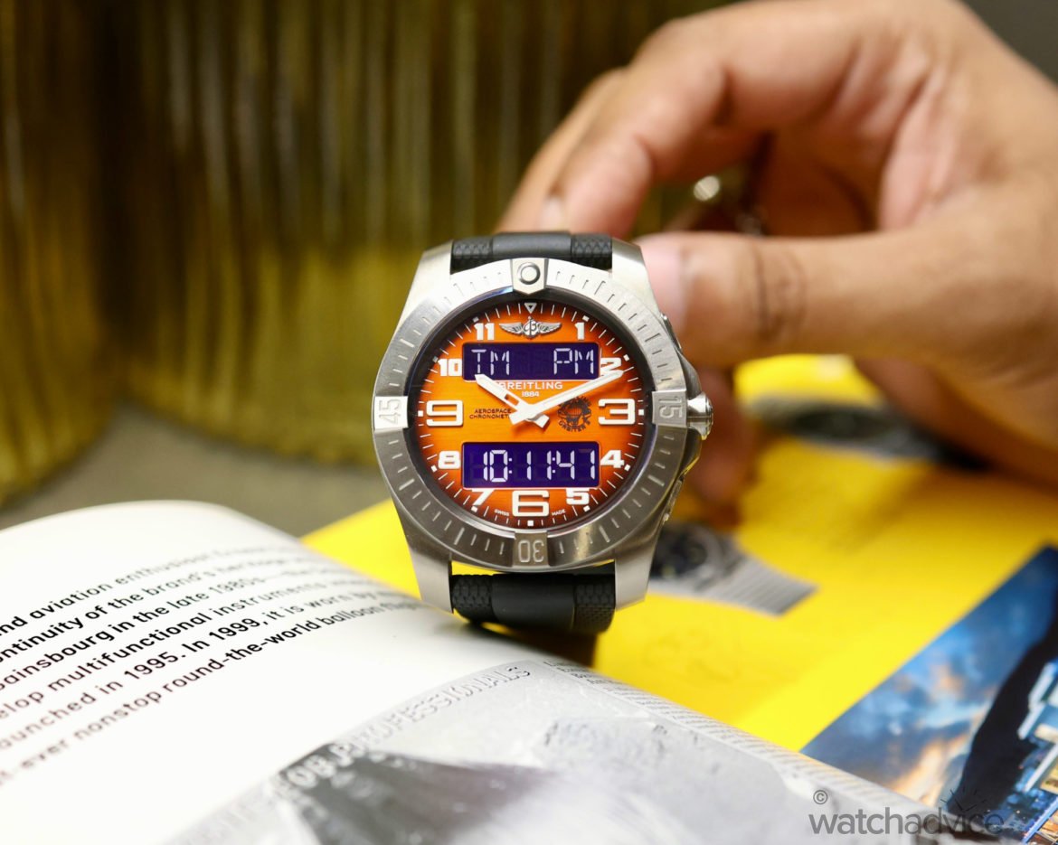 INTRODUCING: The All New Breitling Aerospace B70 Orbiter (Live Pics ...