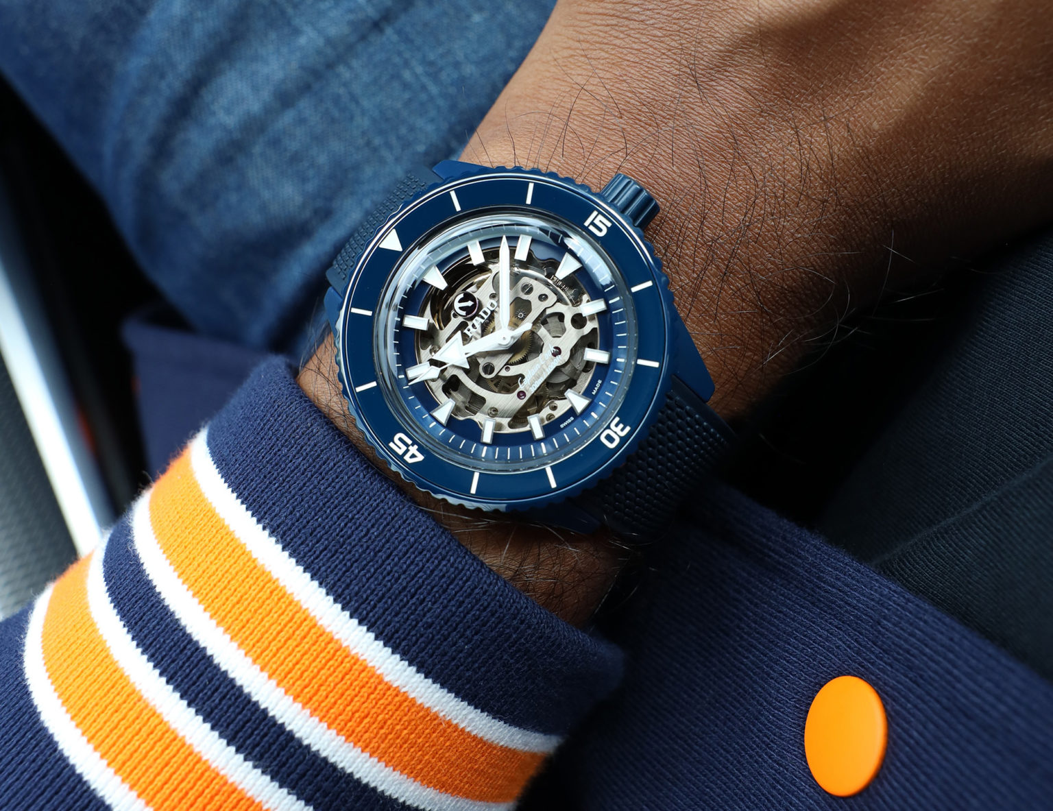 Introducing Rado's New Captain Cook High-Tech Ceramic Skeleton - This ...