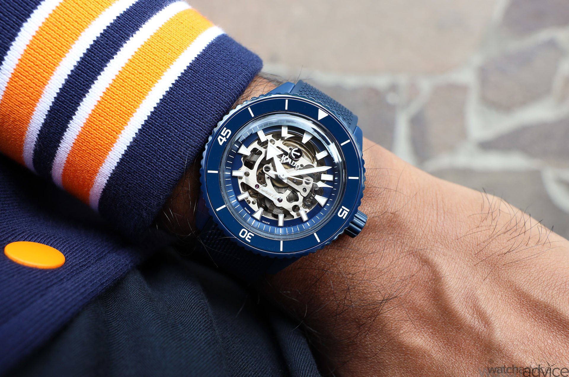 Introducing Rado's New Captain Cook High-Tech Ceramic Skeleton - This ...