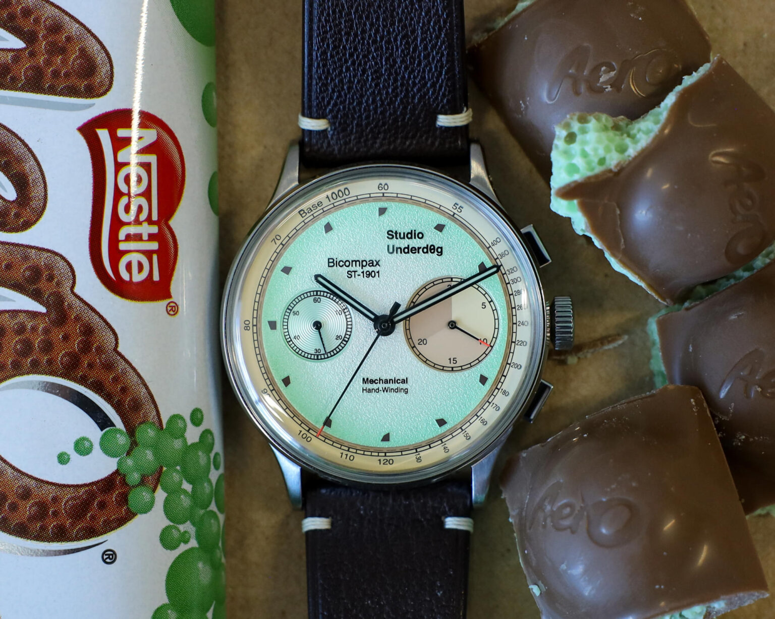 REVIEW: Hands-On With The Studio Underd0g Mint Ch0c Chip – Watch Advice