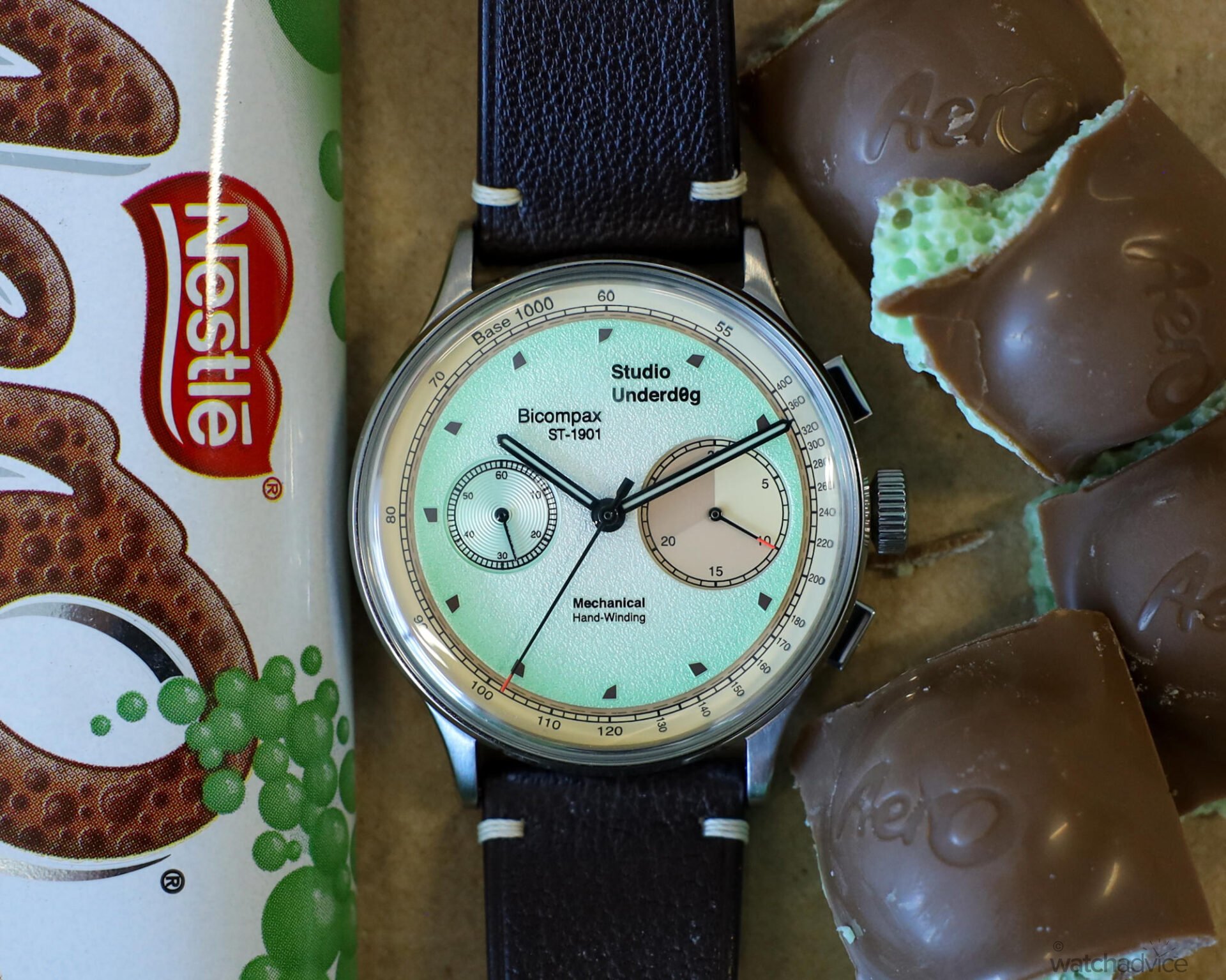 REVIEW: Hands-On With The Studio Underd0g Mint Ch0c Chip – Watch Advice