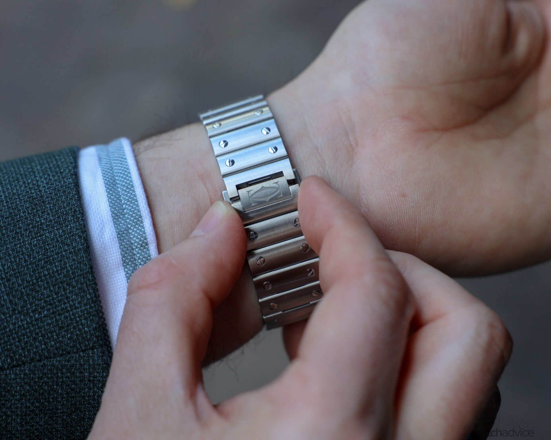 Hands-On With The Santos De Cartier Brown Dial - Watch Advice
