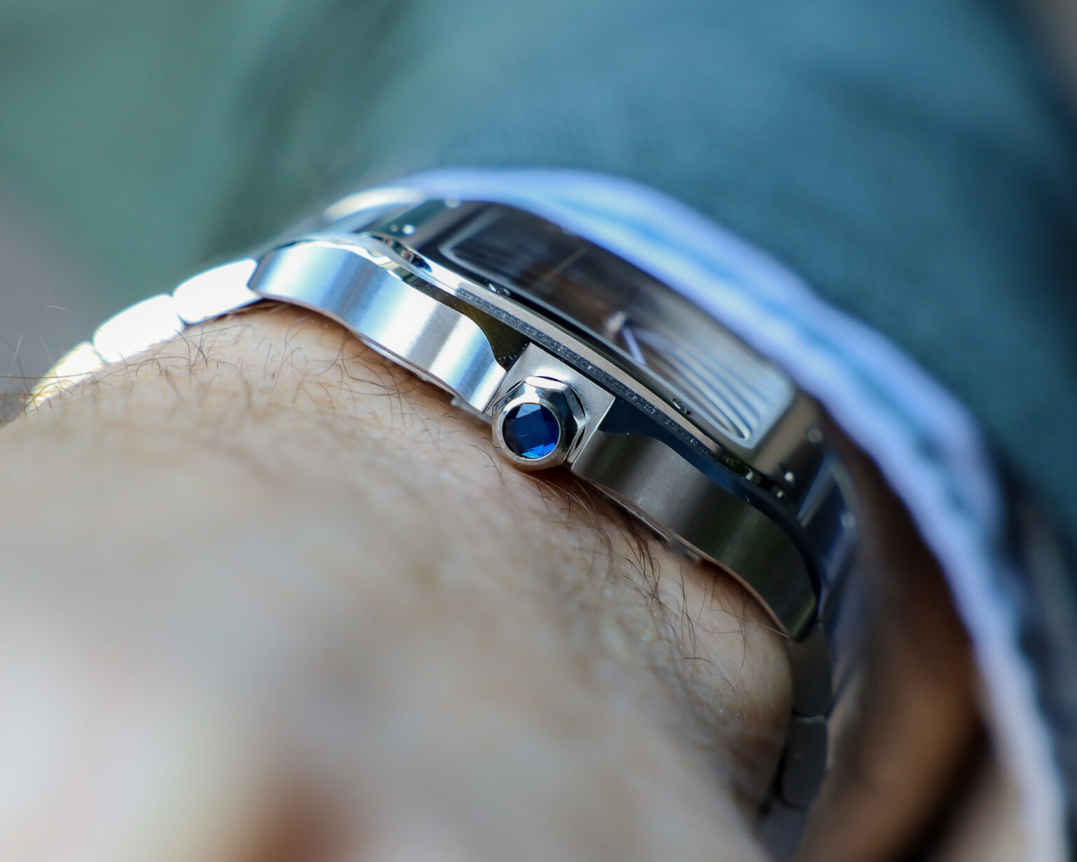 Hands-On With The Santos De Cartier Brown Dial - Watch Advice