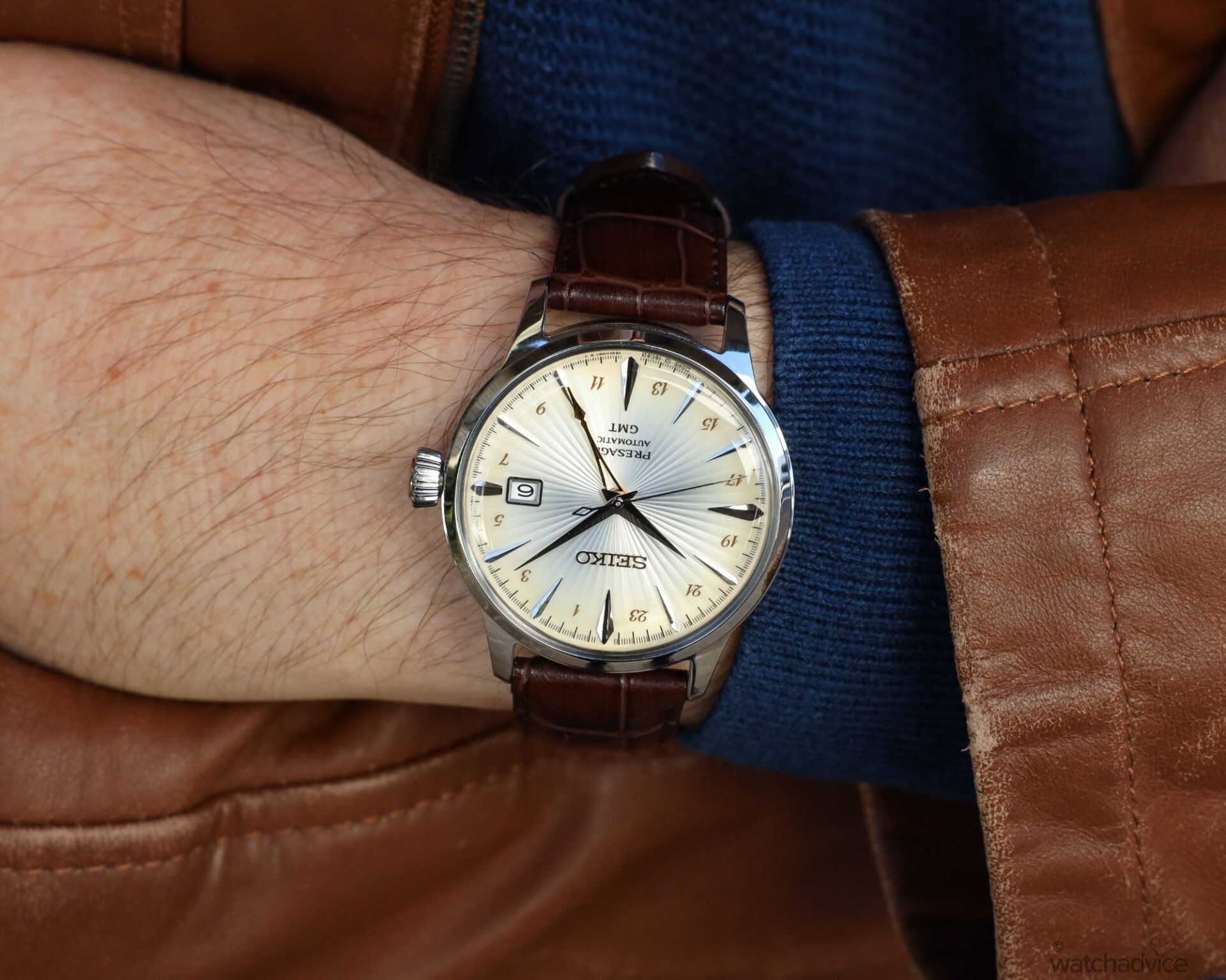 REVIEW: Hands On With The New Seiko Presage Cocktail Time GMT - Watch ...