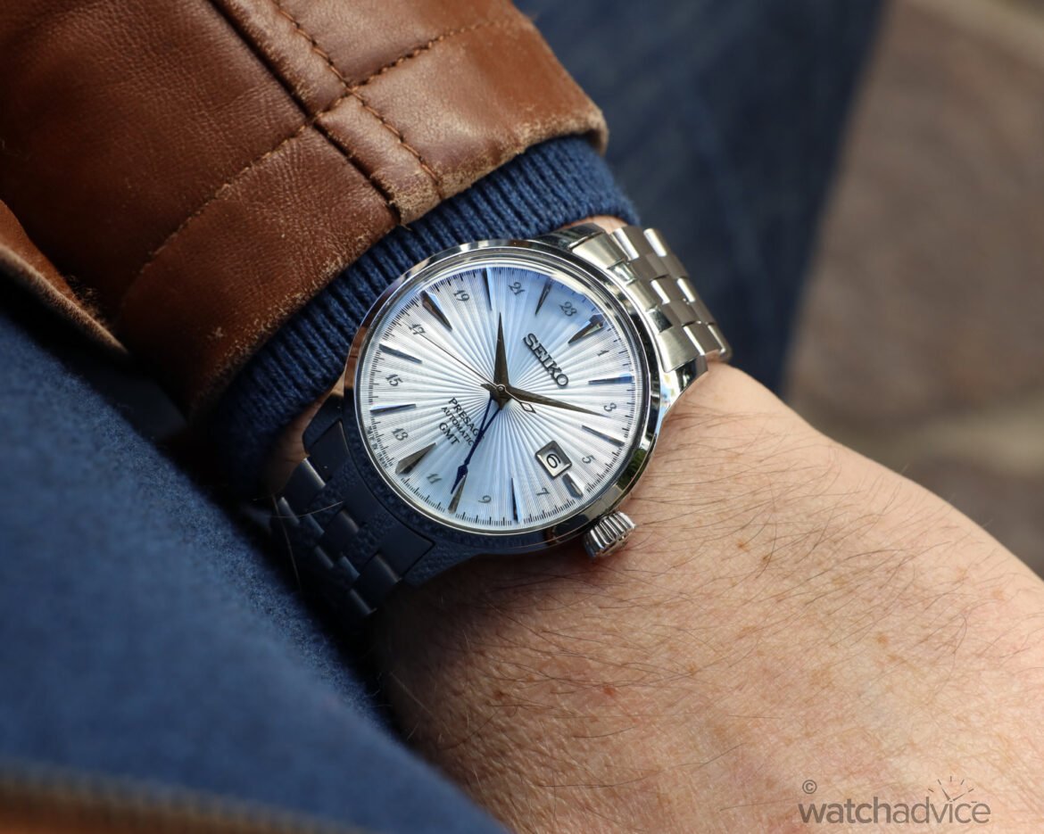 REVIEW: Hands On With The New Seiko Presage Cocktail Time GMT - Watch ...