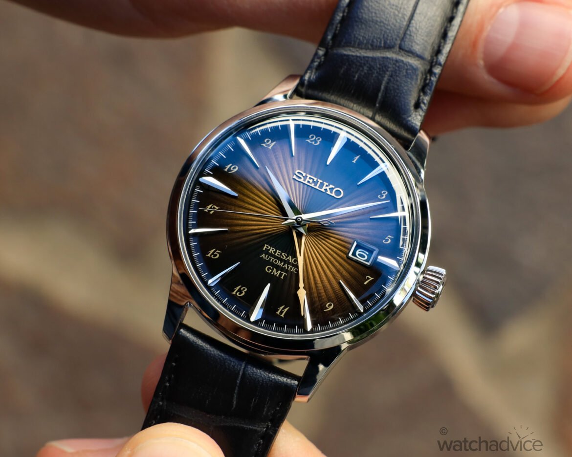 REVIEW: Hands On With The New Seiko Presage Cocktail Time GMT - Watch ...