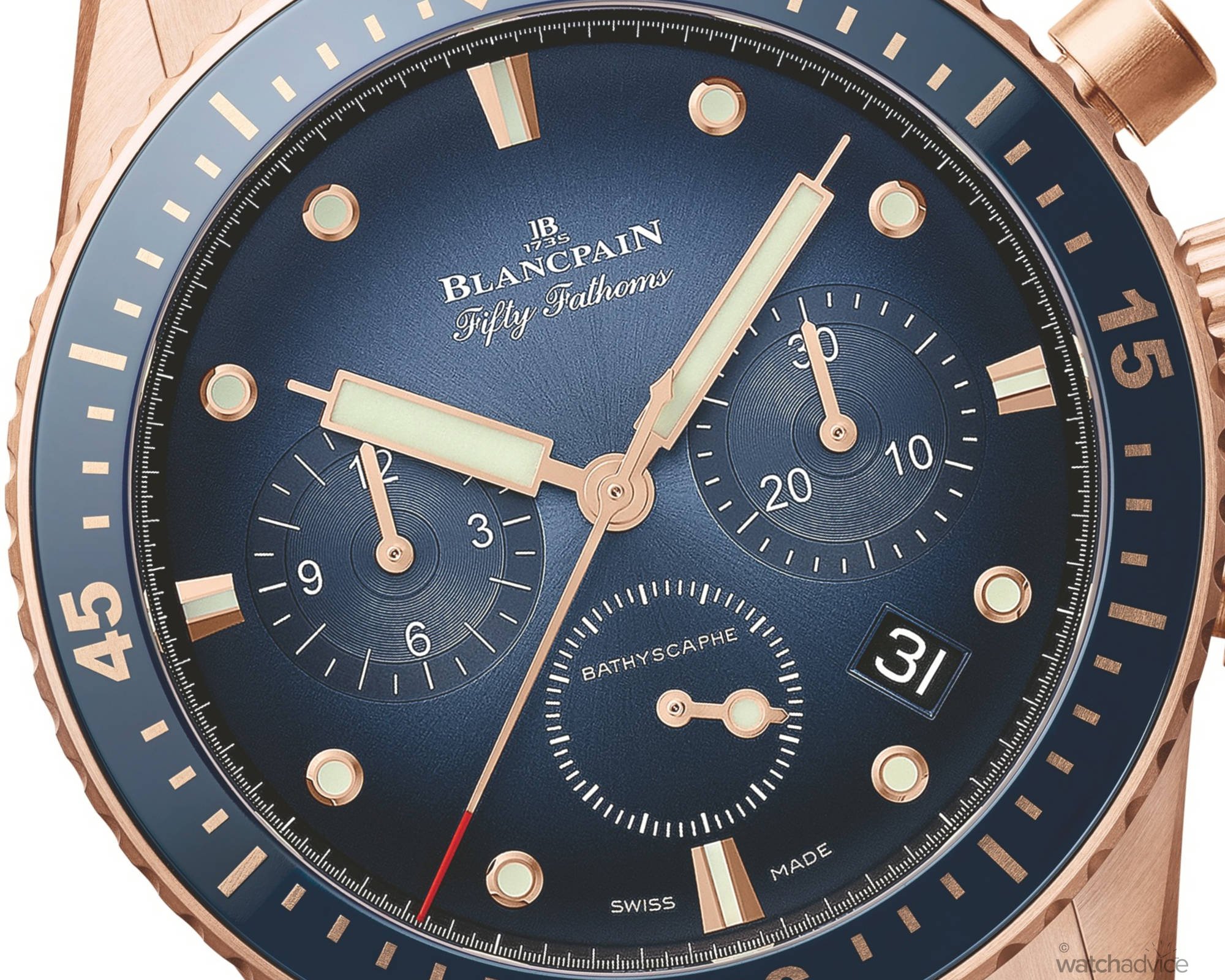 INTRODUCING: Blancpain's New Fifty Fathoms Bathyscaphe Quantième Complet & Chronographe Flyback ...