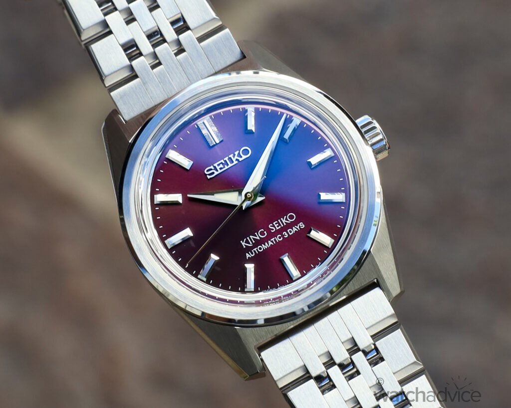REVIEW: Hands On With The King Seiko KSK Burgundy - SPB461 - Watch Advice
