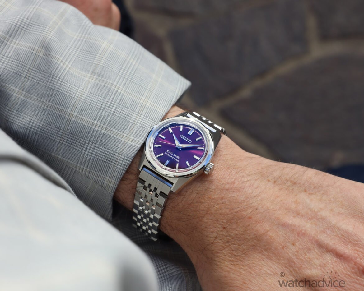REVIEW: Hands On With The King Seiko KSK Burgundy - SPB461 - Watch Advice