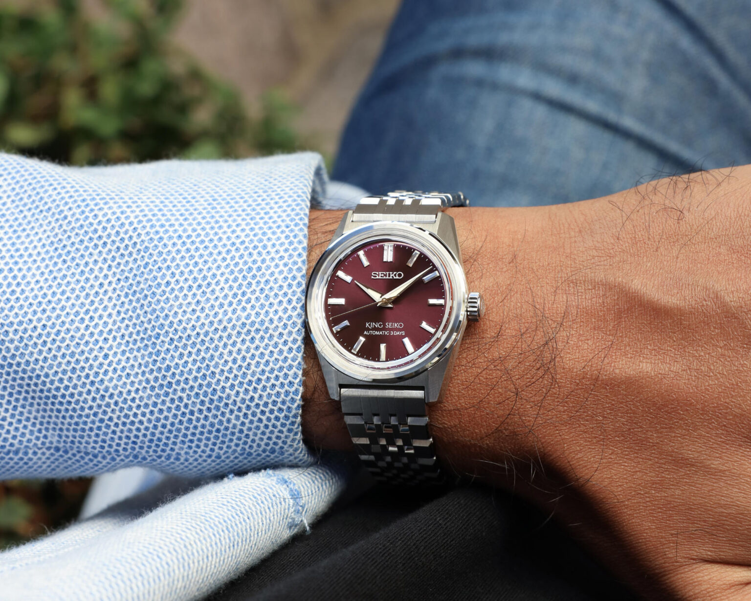 REVIEW: Hands On With The King Seiko KSK Burgundy - SPB461 - Watch Advice