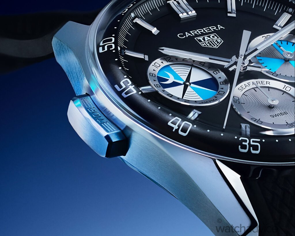 INTRODUCING: The TAG Heuer Carrera Chronograph Seafarer x Hodinkee - Watch Advice