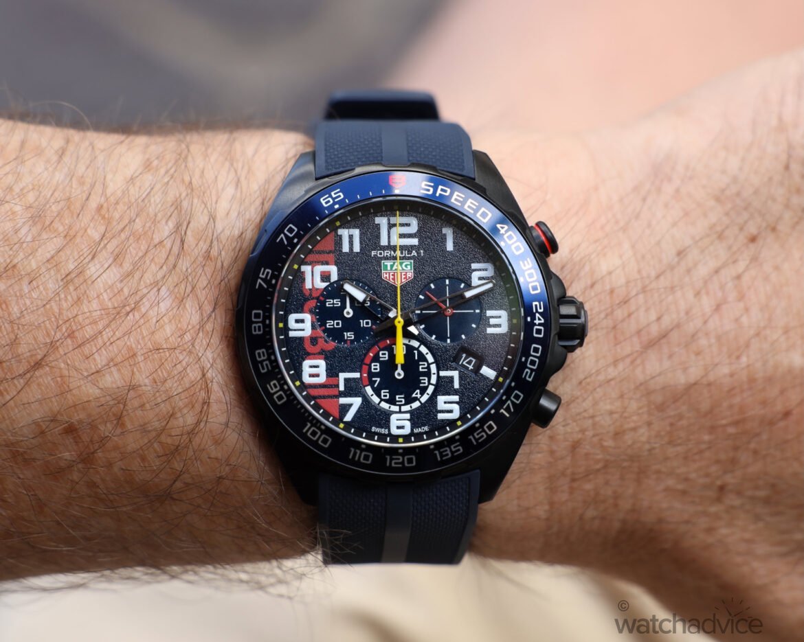 Hands On With The TAG Heuer Formula 1 Chronograph x Oracle Red Bull ...