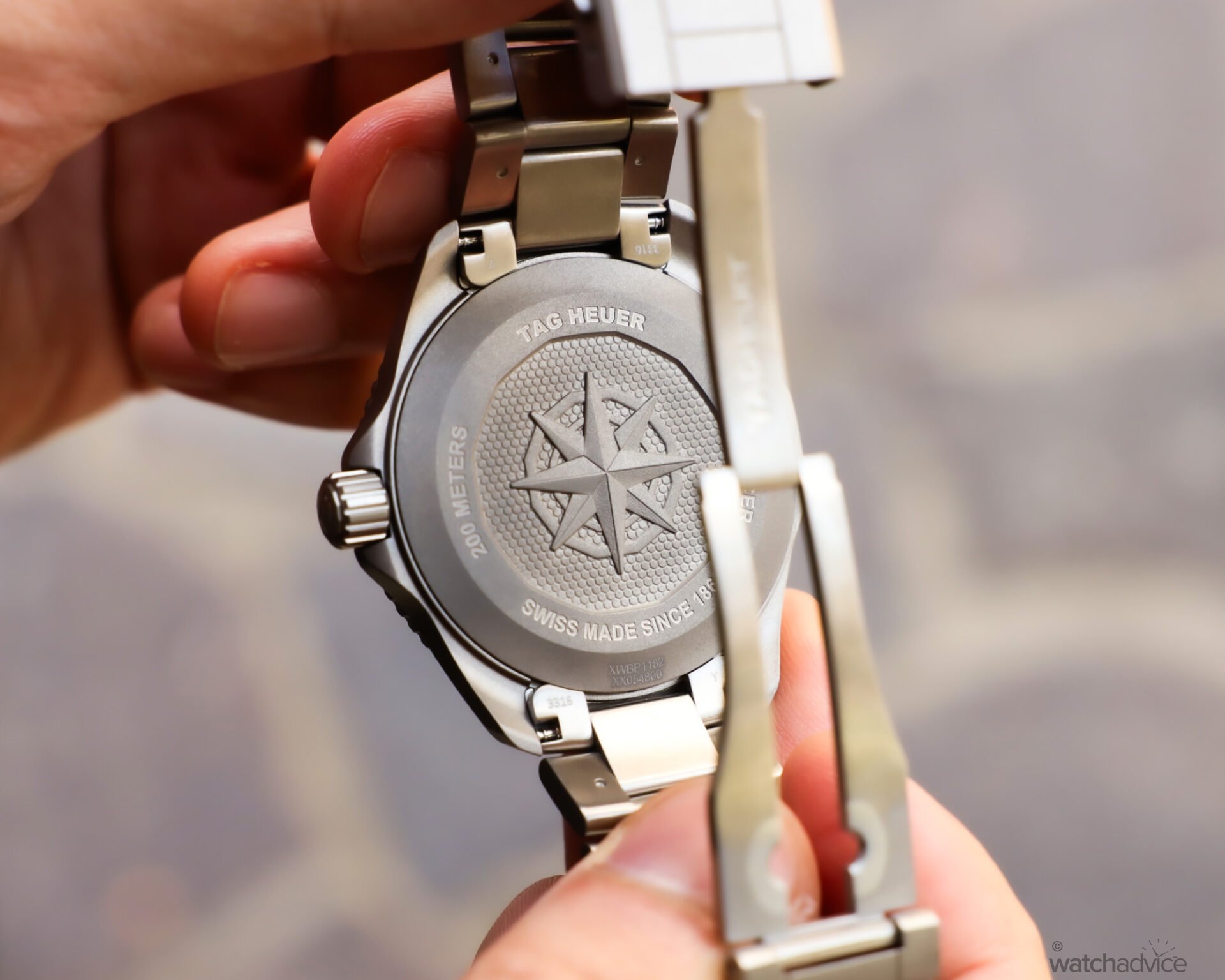 Hands On With The New TAG Heuer Aquaracer Titanium Solargraph - Watch ...