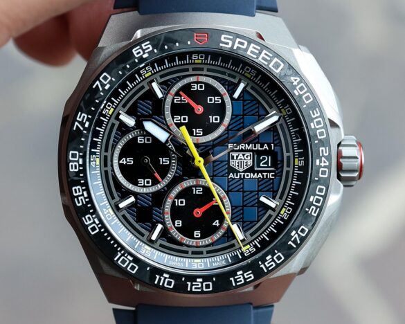 From Track to Wrist: Hands On With New TAG Heuer Formula 1 Chronograph ...