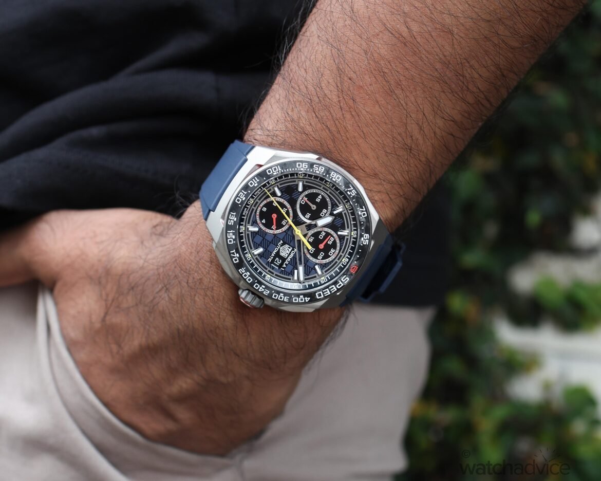From Track to Wrist: Hands On With New TAG Heuer Formula 1 Chronograph ...