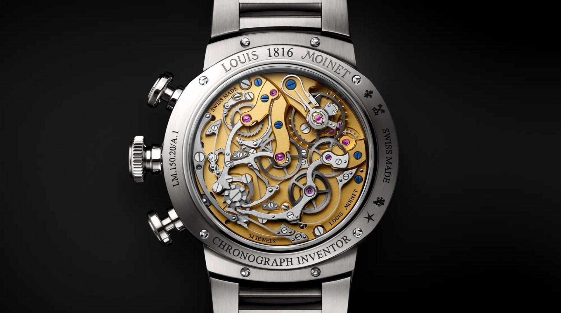 Louis Moinet 1816 Revives The Legacy Of The First Chronograph - Watch ...