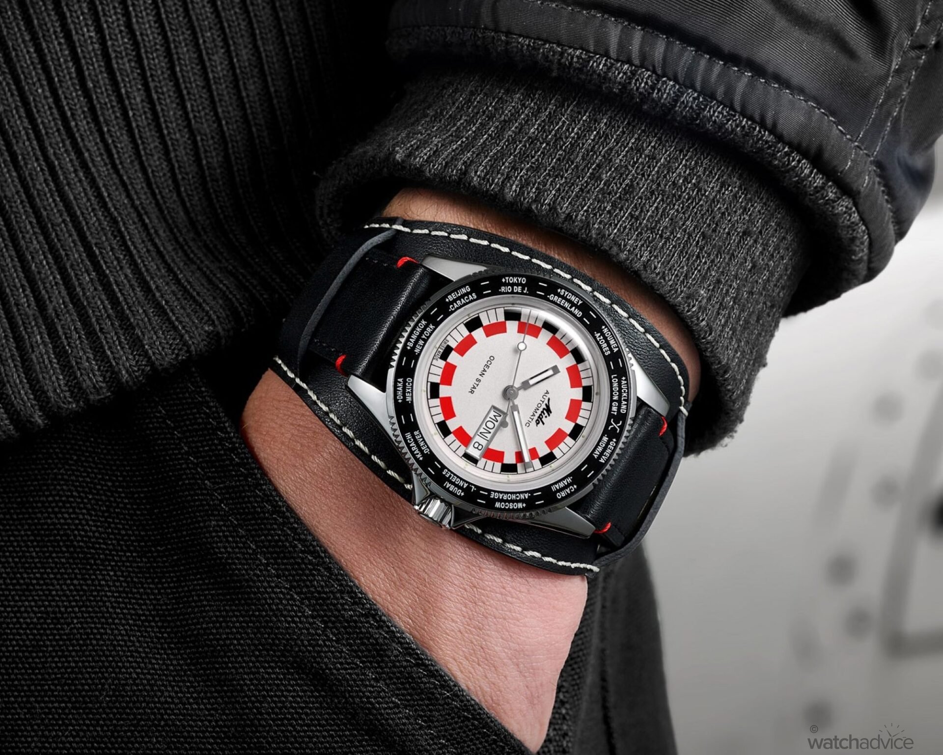 The New MIDO Ocean Star Worldtimer Is Funky Fresh - Watch Advice