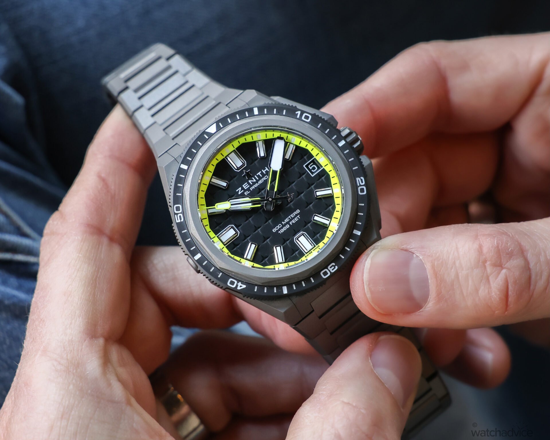 The Zenith Defy Extreme Diver Shadow: The Ultimate Adventure Watch ...